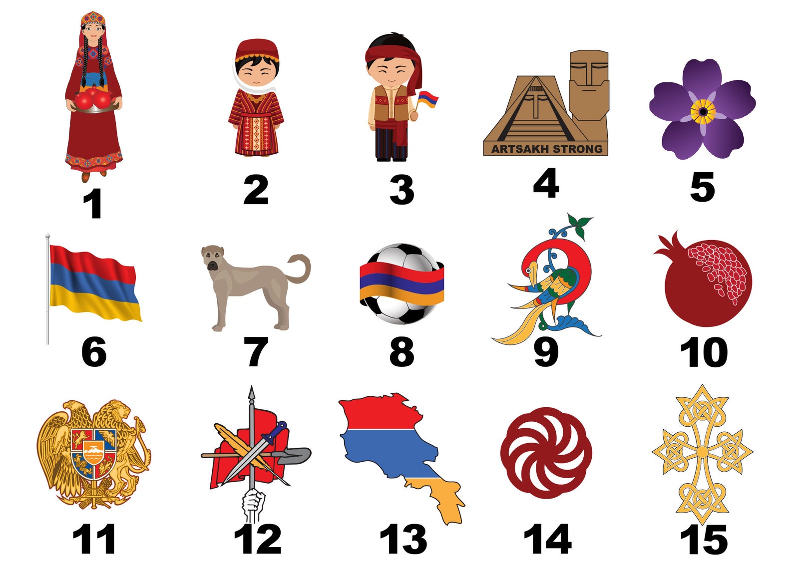 Armenian Name Puzzle - Etsy