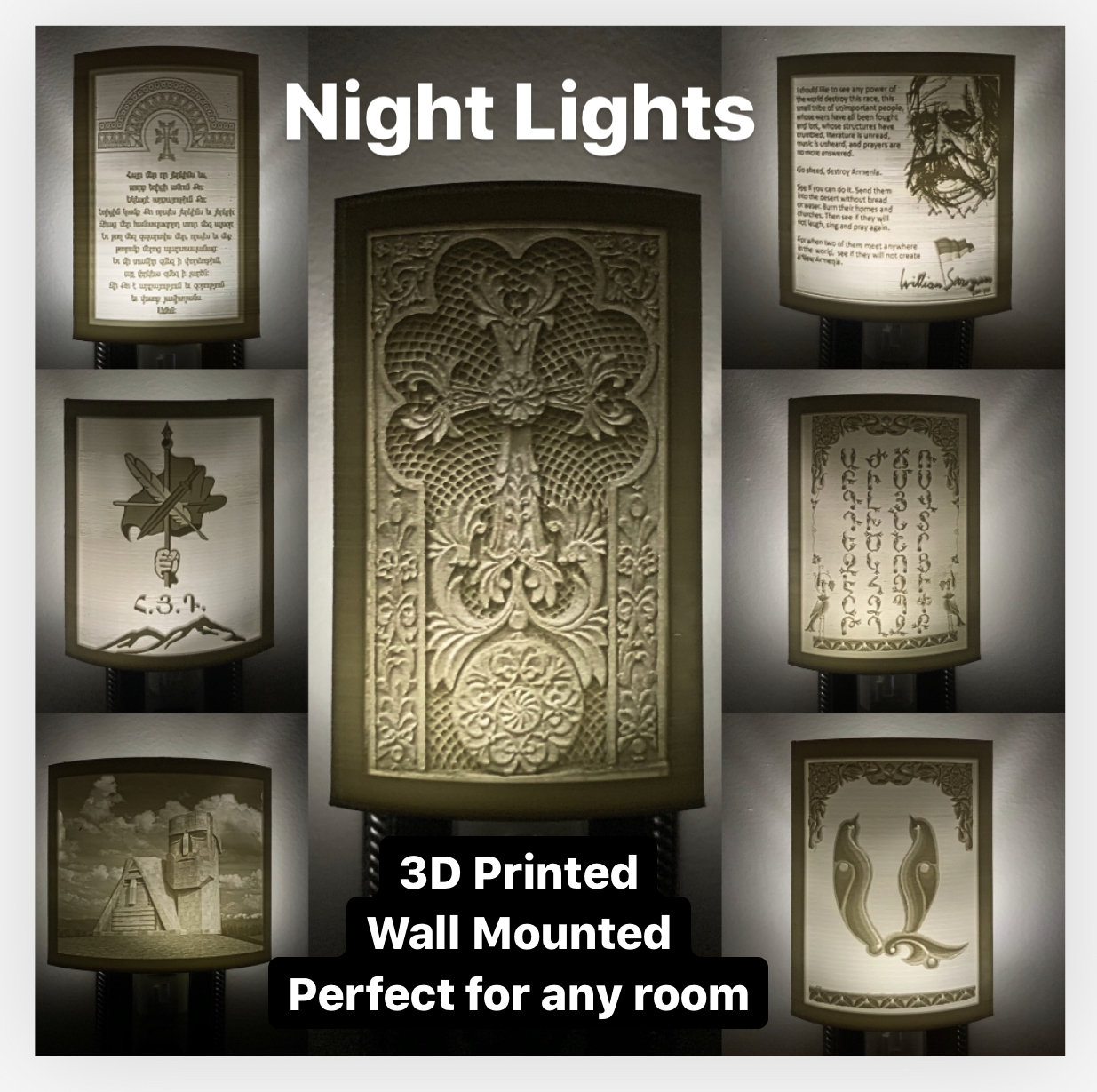 Armenian Night Lights - Etsy