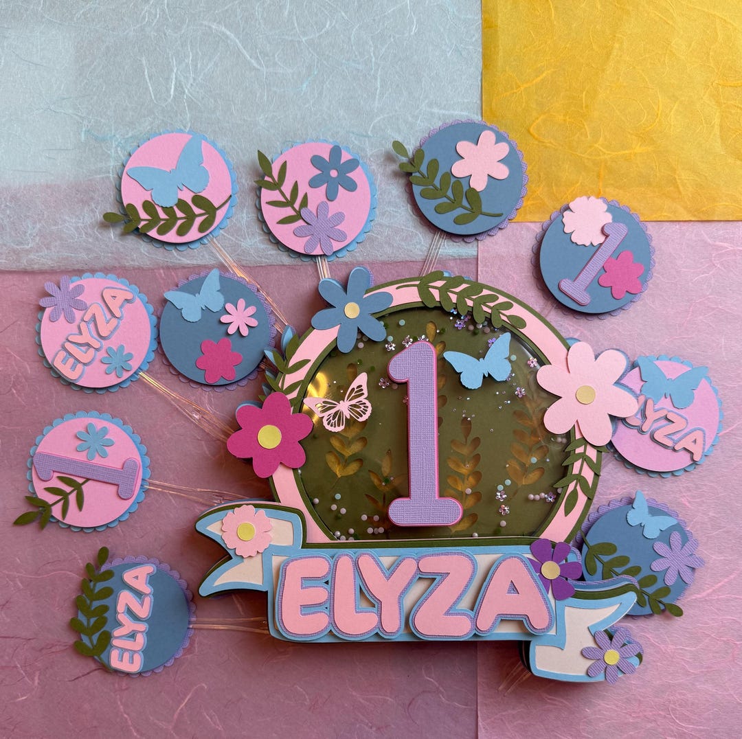 Wildflower Cake Topper, Cake Topper,wildflower Party, Party Decor - Etsy