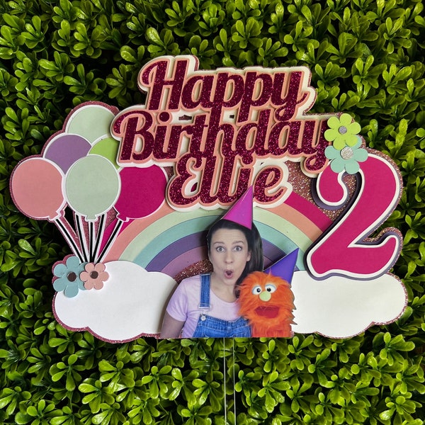 Ms.rachel Birthday Cake - Etsy