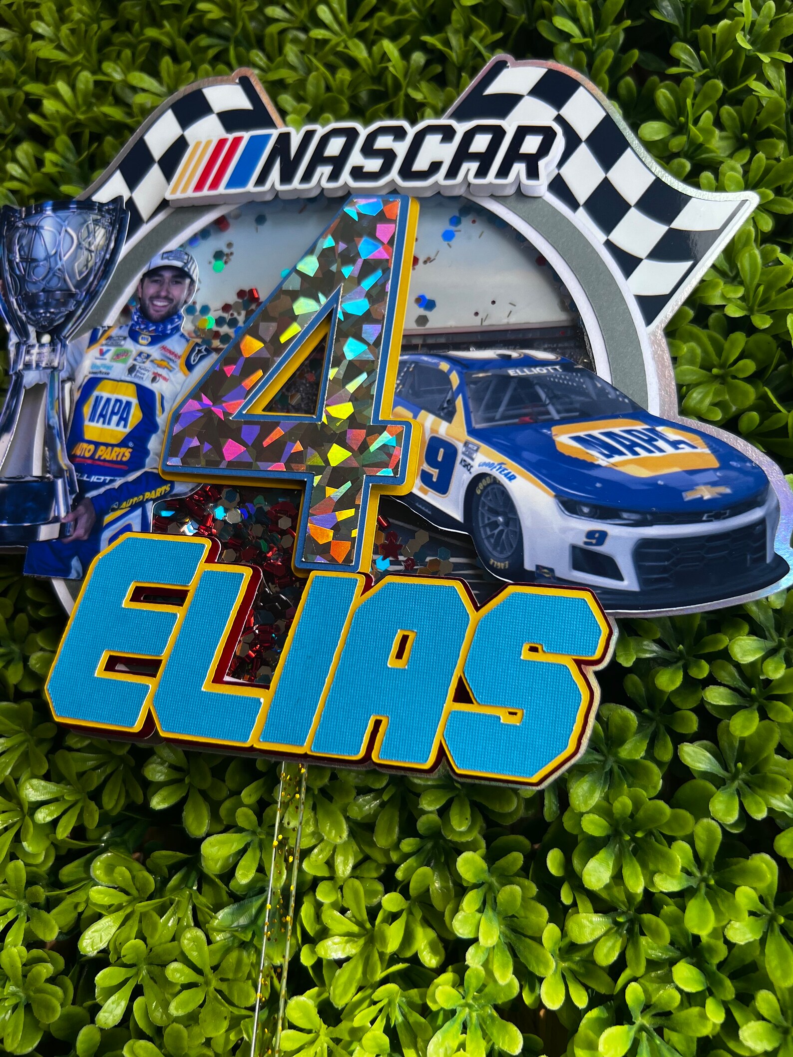 Nascar Racing Cake Topper Changes Are Welcomed Racing Cars - Etsy