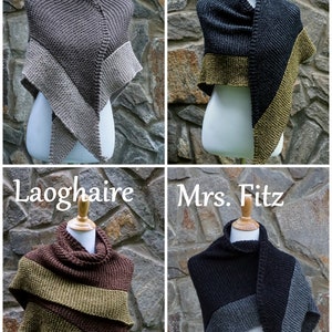 Outlander Shawl, Fiery Cross Shawl, Claire's Shawl, Large Triangle ...