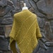 Merino Wool Shawl, Knitting Kit, Pattern, Yarn, Needles, Stitch Markers ...