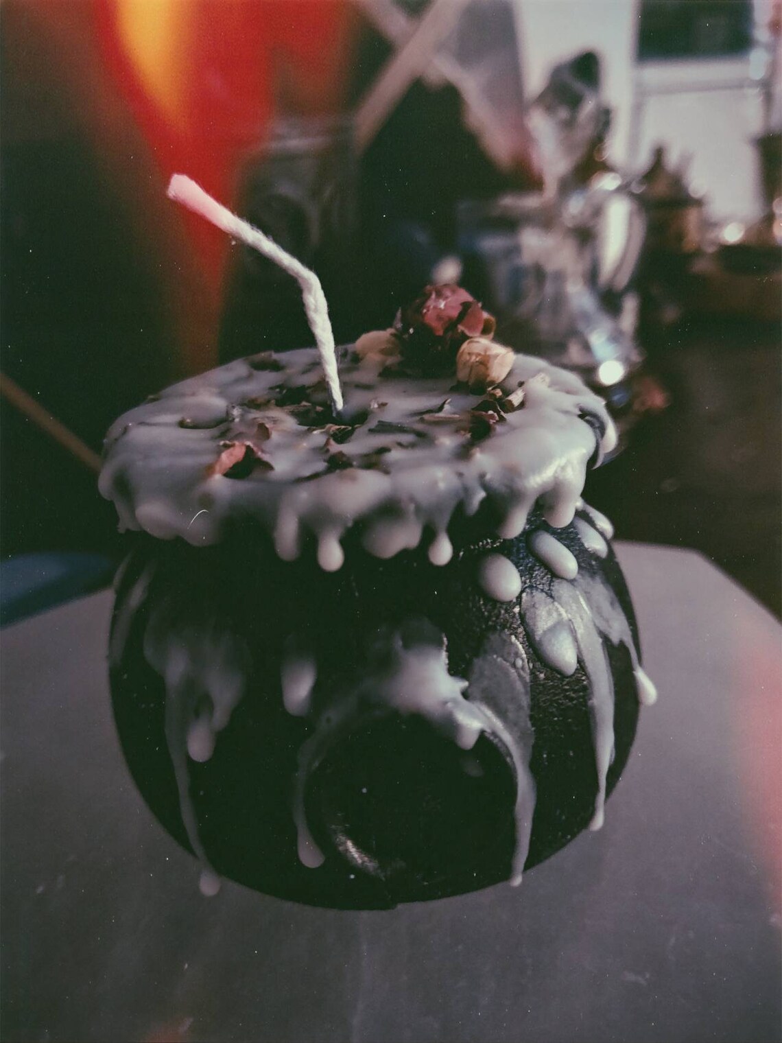 Pagan Candle cauldron Candles Cauldron Candle Witches | Etsy