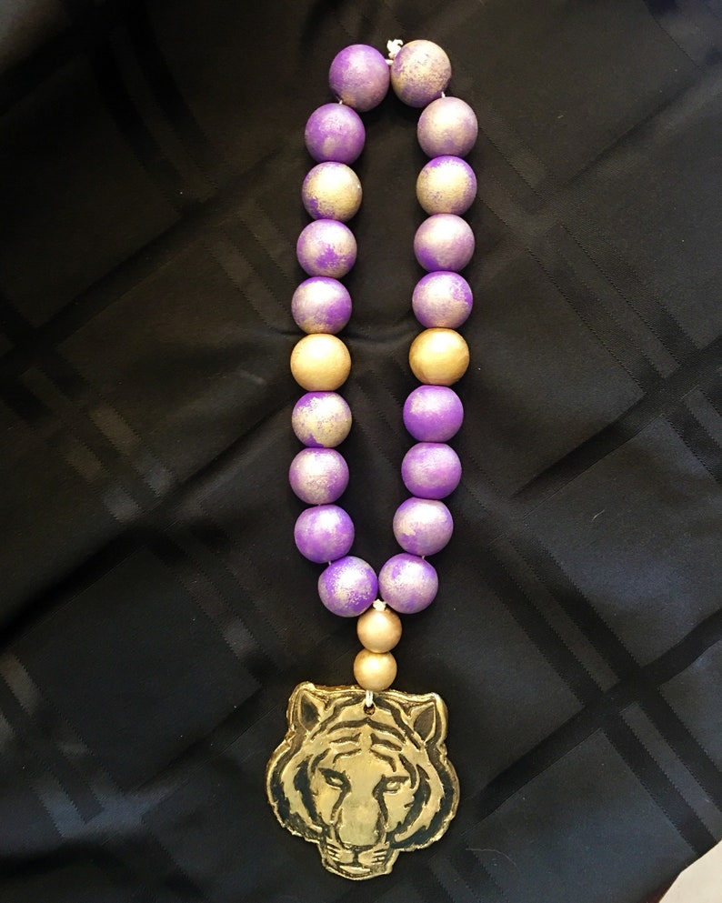 LSU Blessing Beads - Etsy