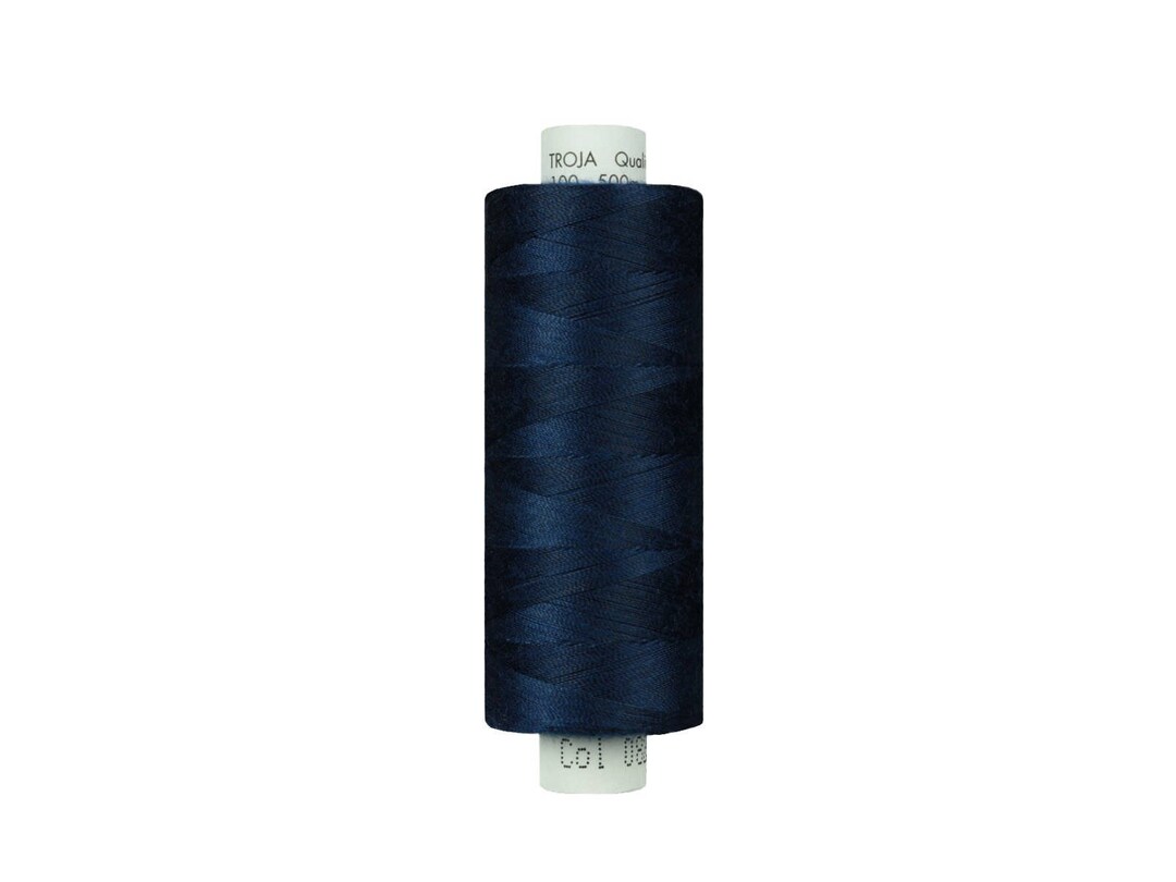 Amann Troja Sewing Thread 500 M 0825 Navy Blue - Etsy