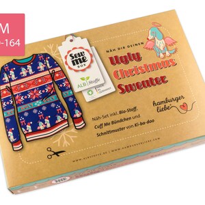 Hamburger Liebe SEW ME BOX Ugly Christmas Sweater Holy Moly - Etsy