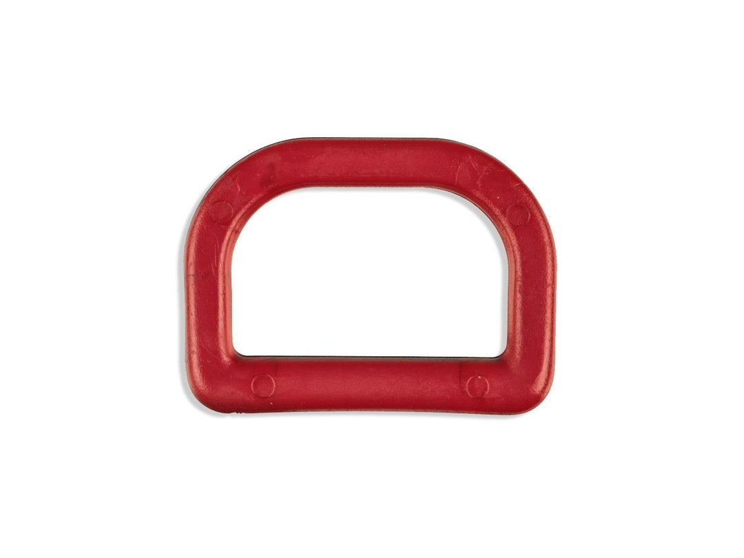 D-ring Red Transparent 30 Mm - Etsy