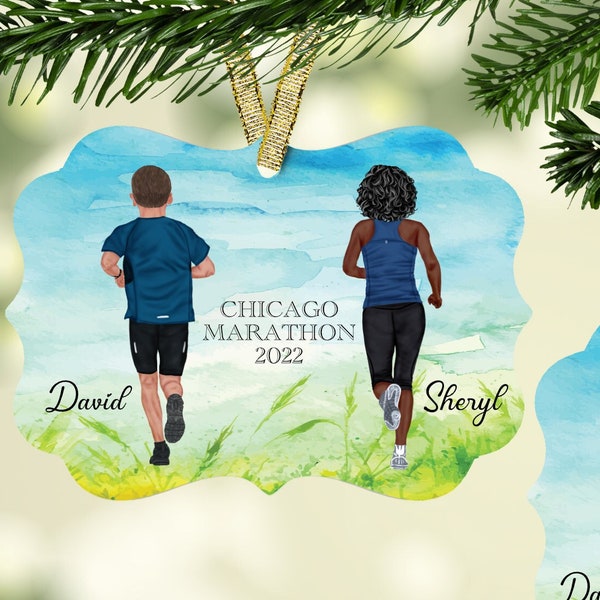 Runner Ornament - Etsy