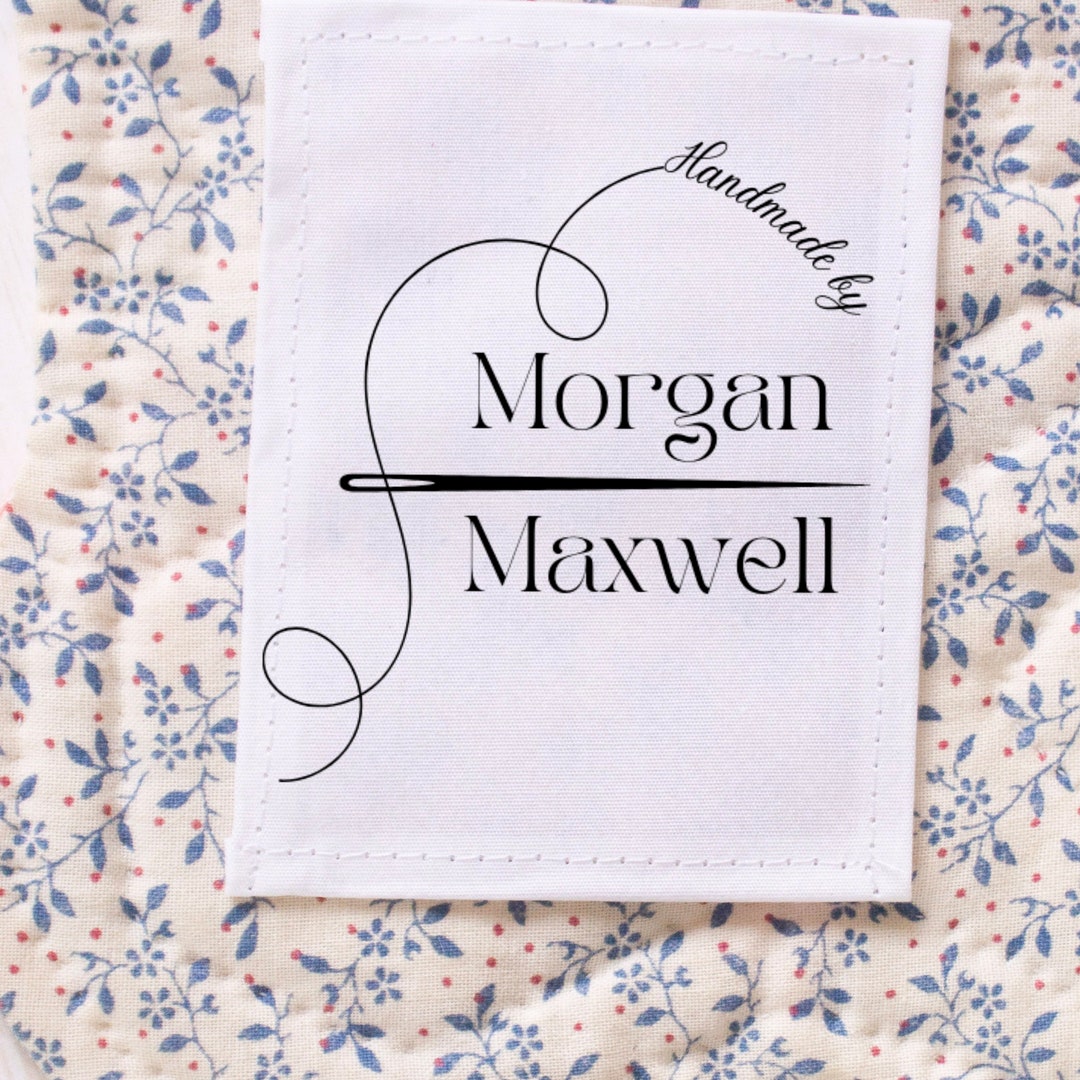 Cutom Quilt Labels in Cotton or Polyester. Personalized With Your Name ...