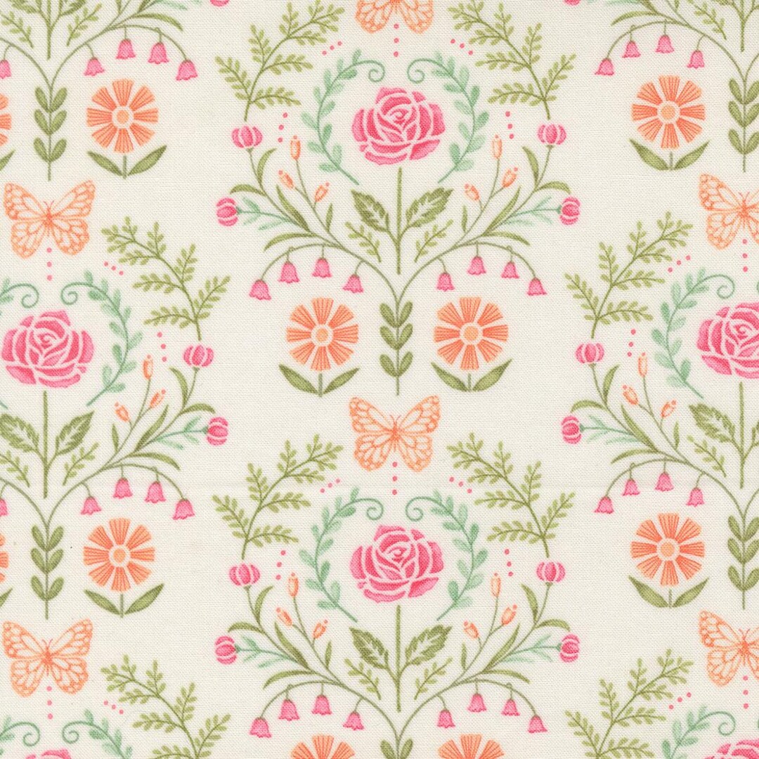 Kindness Quilt Fabric by Deb Strain for Moda Fabrics Dogwood 56152 11 ...
