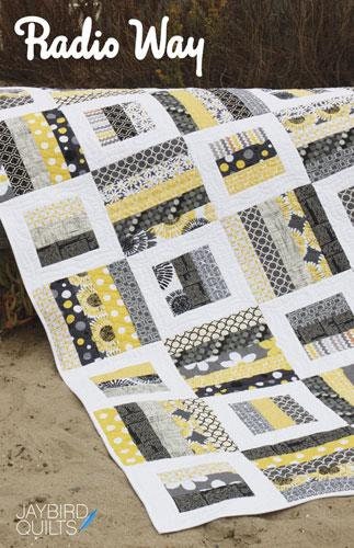 Radio Way Quilt Pattern by Jaybird Quilts. Jelly Roll Friendly ...