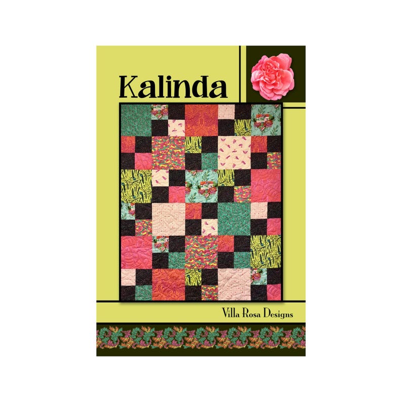 Kalinda Quilt Pattern by Villa Rosa Designs. Easy and Fat Quarter ...