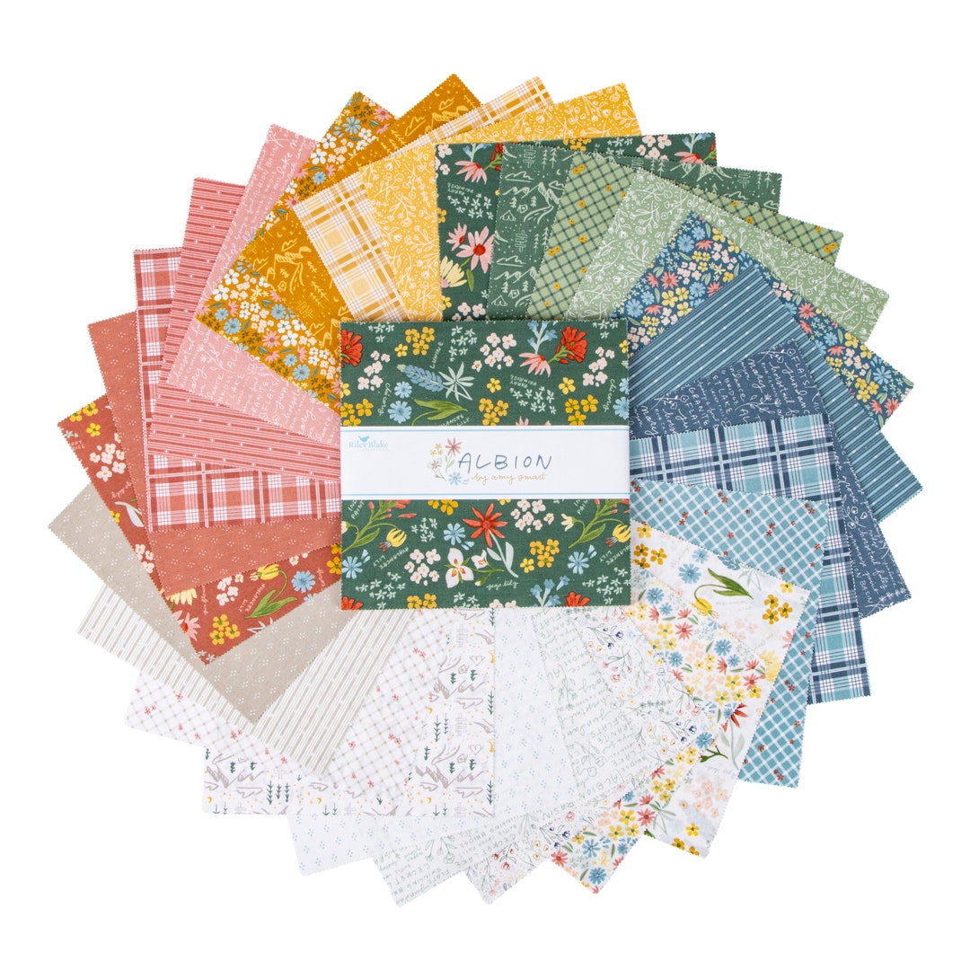 Albion 10 Stacker/layer Cake by Amy Smart for Riley Blake Designs - Etsy