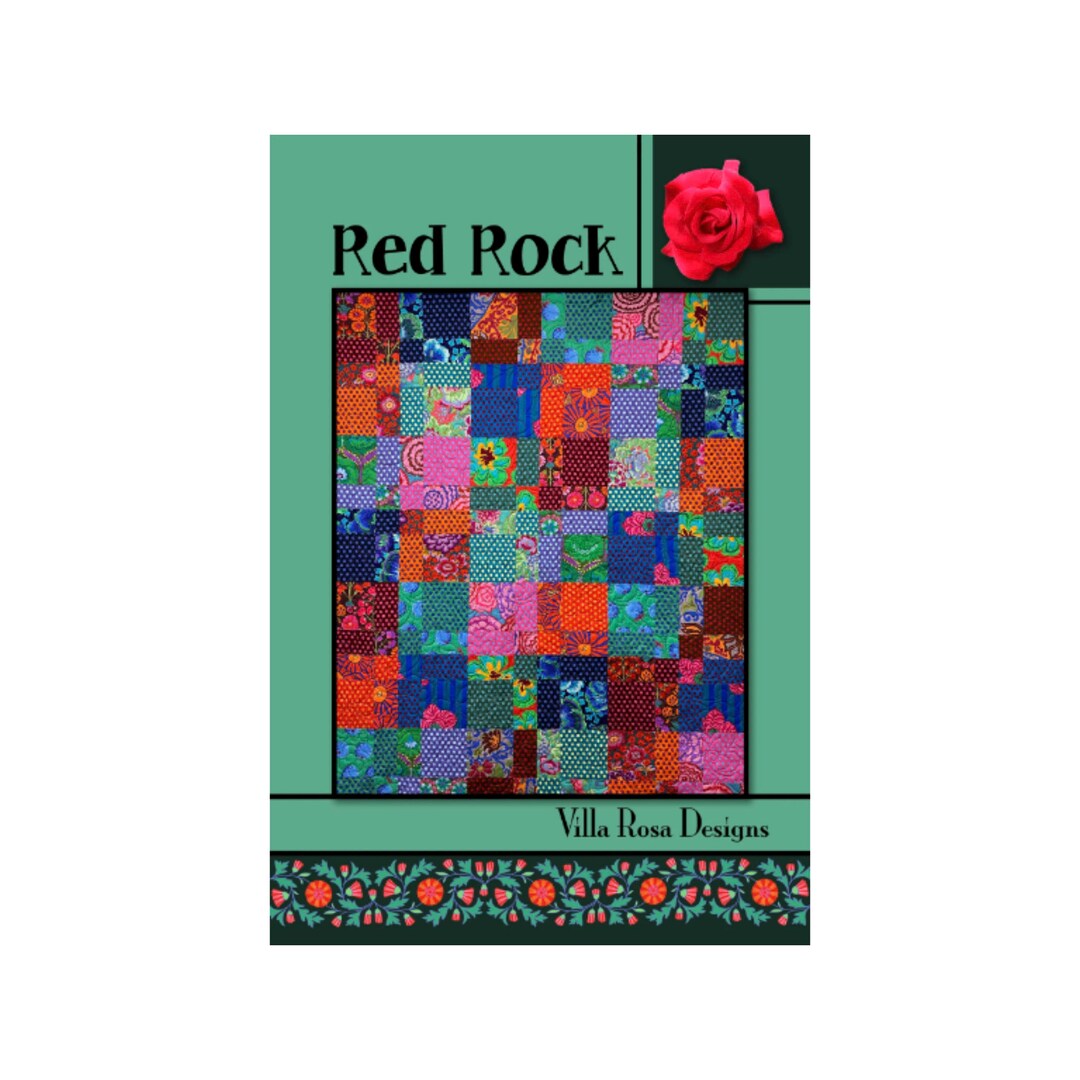 Red Rock Quilt Pattern by Villa Rosa Designs. Beginner Friendly. Layer ...