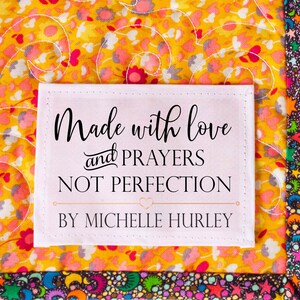 Assorted Inspirational Quilt Labels – Set of 6 • Bible Verses ...