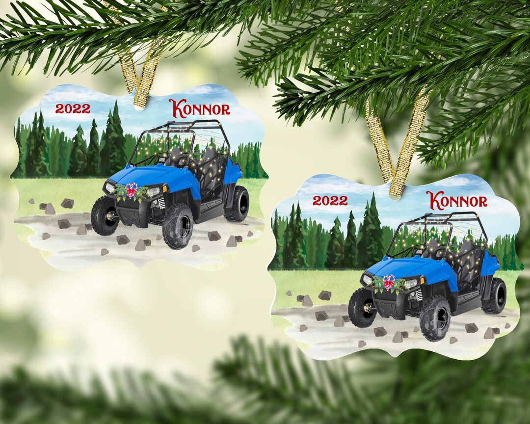 ATV Ornament/utv Ornament/4 Wheeler/side by Side/christmas Ornament ...