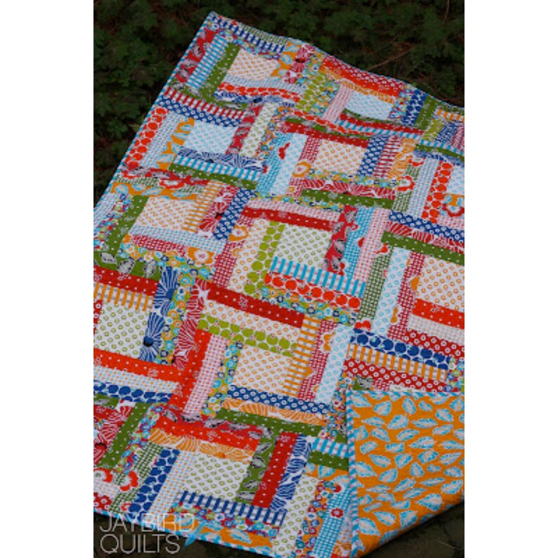 Off the Rail Quilt Pattern by Julie Herman of Jaybird - Etsy