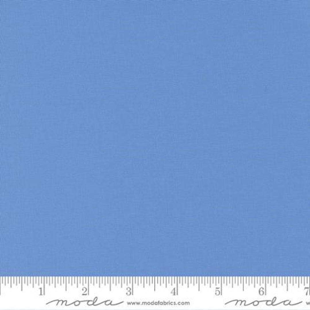 Bella Solids Blue Quilt Fabric 9900 64 by Moda Fabrics - Etsy