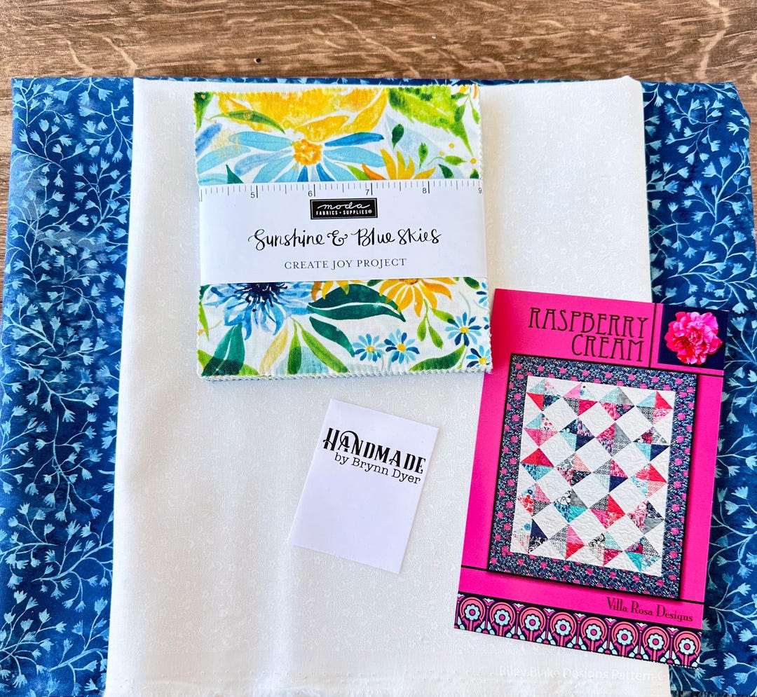 Sunshine and Blue Skies Quick and Easy Quilt Kit - Etsy