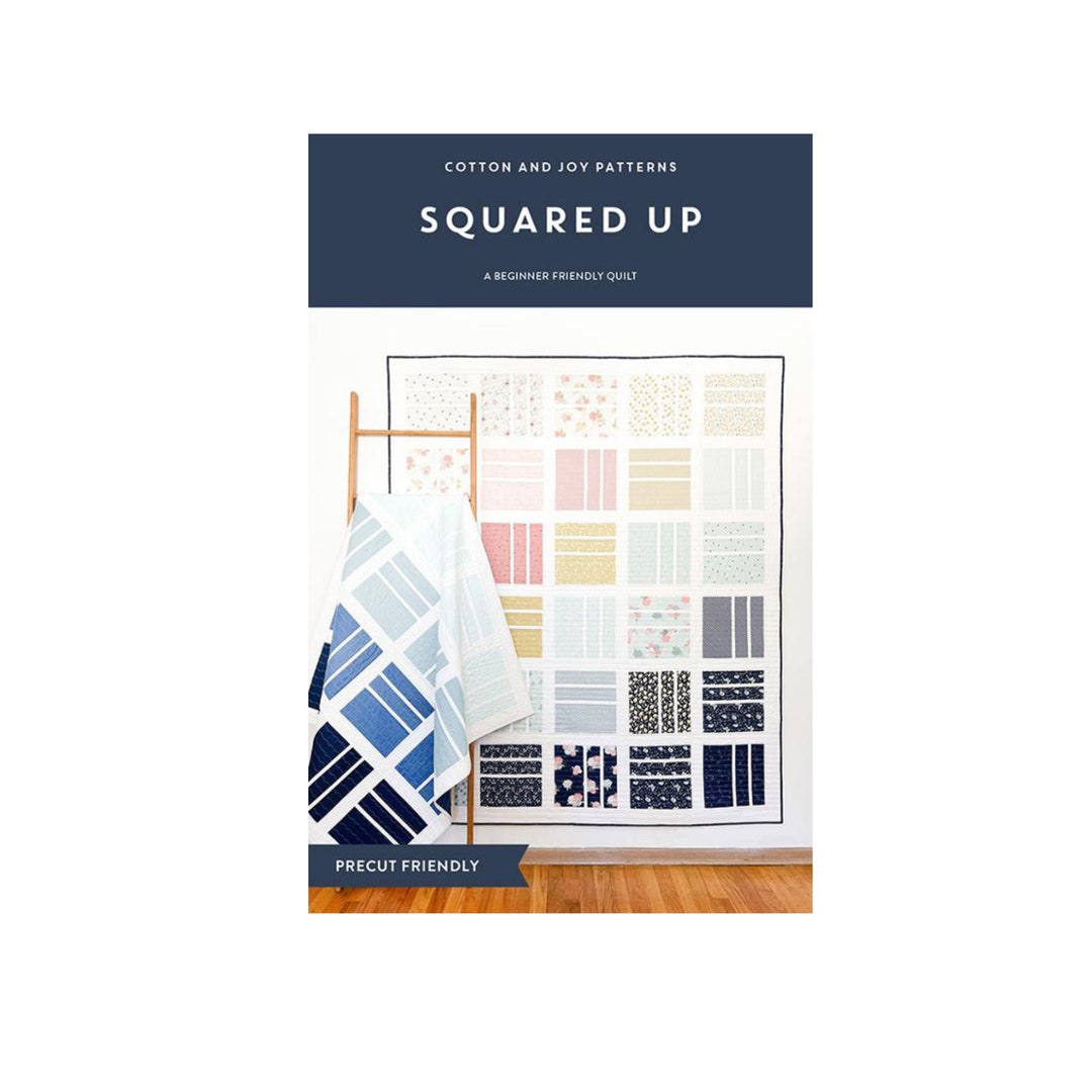 Squared up Quilt Pattern by Cotton and Joy. Layer Cake Friendly. Beginner Friendly - Etsy