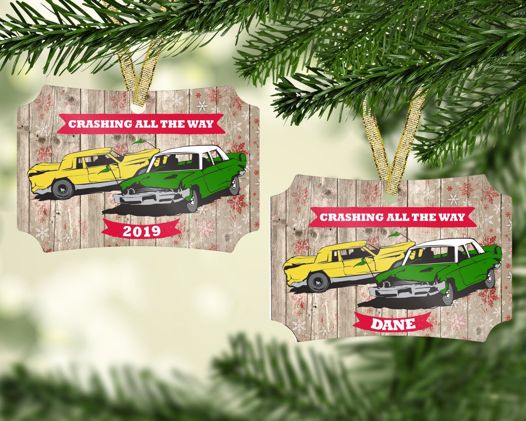Demolition Derby/personalized Christmas ornament/demolition - Etsy.de