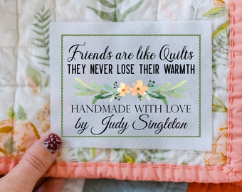 Funny Quilt Labels Personalized With Your Name. This Set of 6 - Etsy