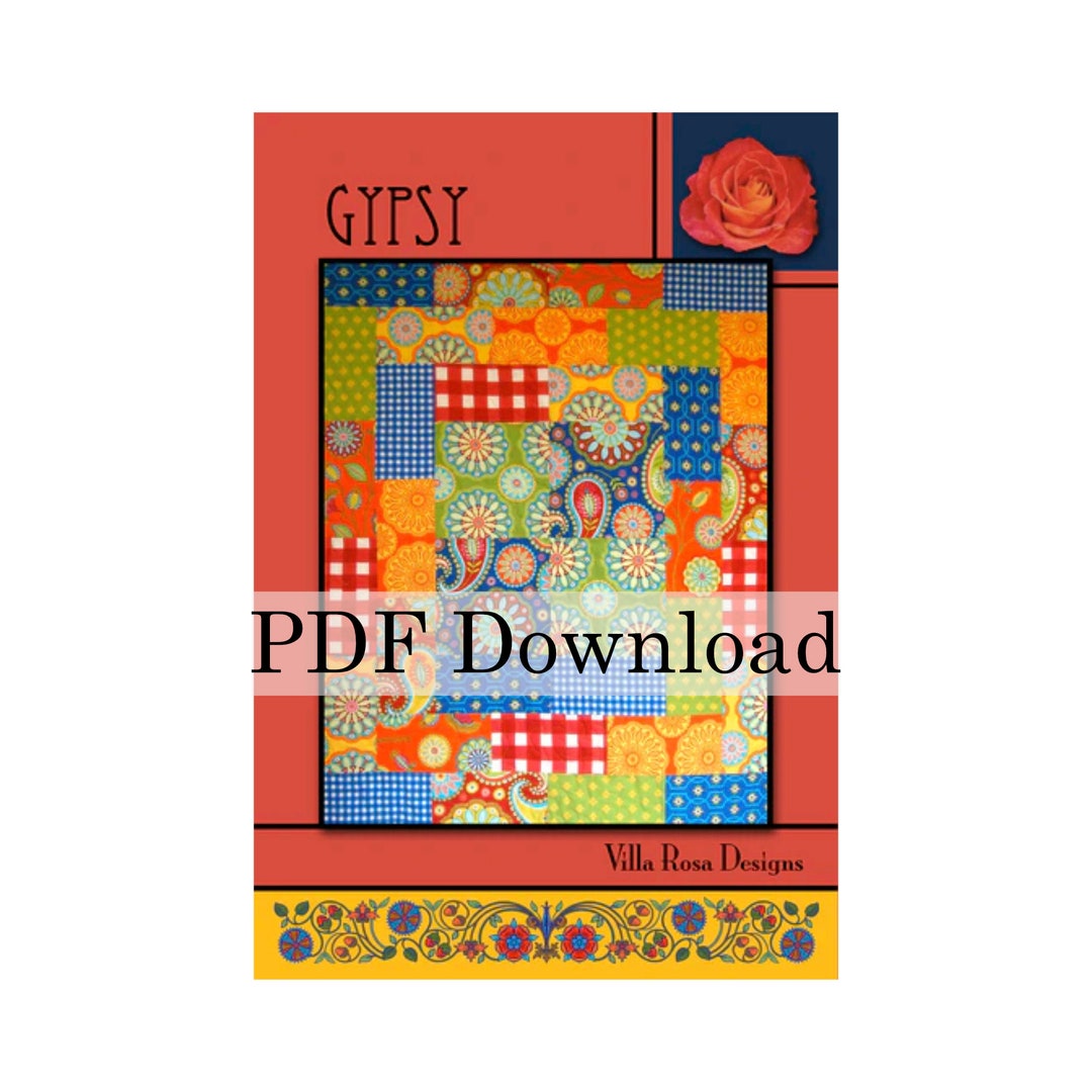 Gypsy Quilt Pattern by Villa Rosa Designs (downloadable PDF Version) - Etsy