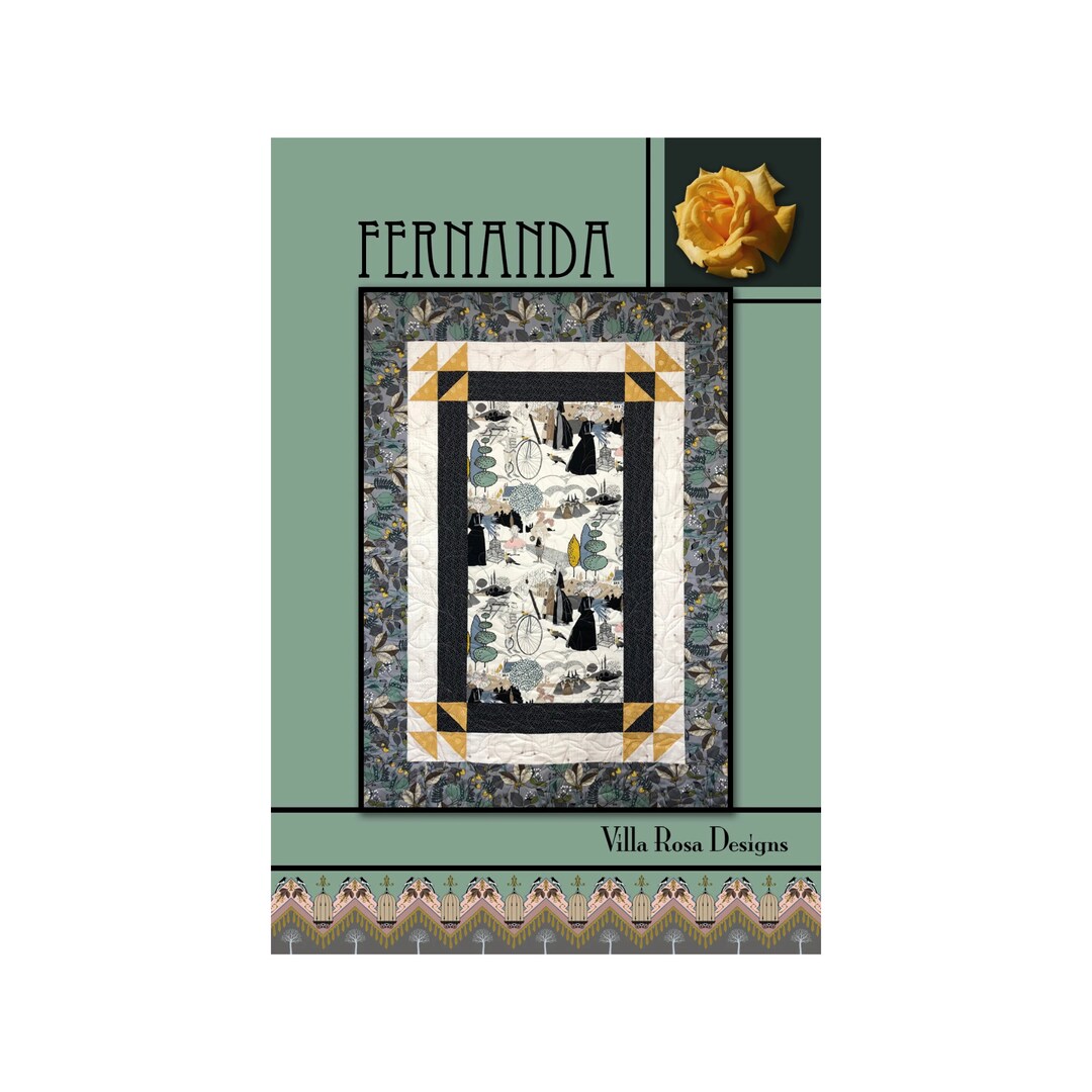 Fernanda Quilt Panel Pattern by Villa Rosa Designs - Etsy
