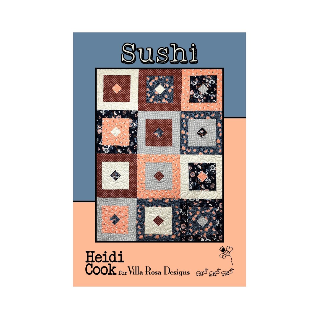 Sushi Quilt Pattern by Heidi Cook - Etsy