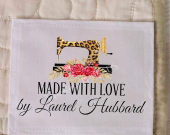 Memory Quilt Labels in Cotton or Polyester. This is a Single Label. We ...