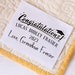 Graduation Quilt Label Available on Cotton or Polyester With Sew-on ...