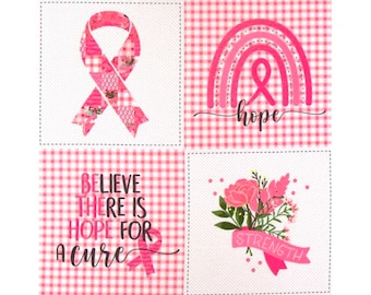 Cancer Quilt Panel - Etsy