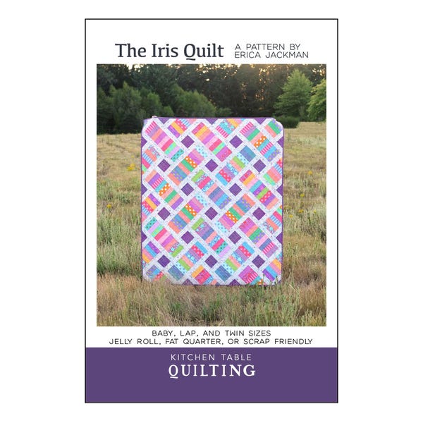 Iris Quilt Pattern - Etsy