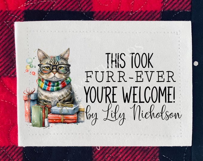 Made With Love Not Perfection. Beautifully Printed Quilt Labels ...