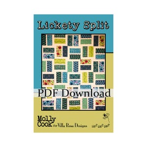 Lickety Split Quilt Pattern by Molly Cook - PDF Download - Etsy