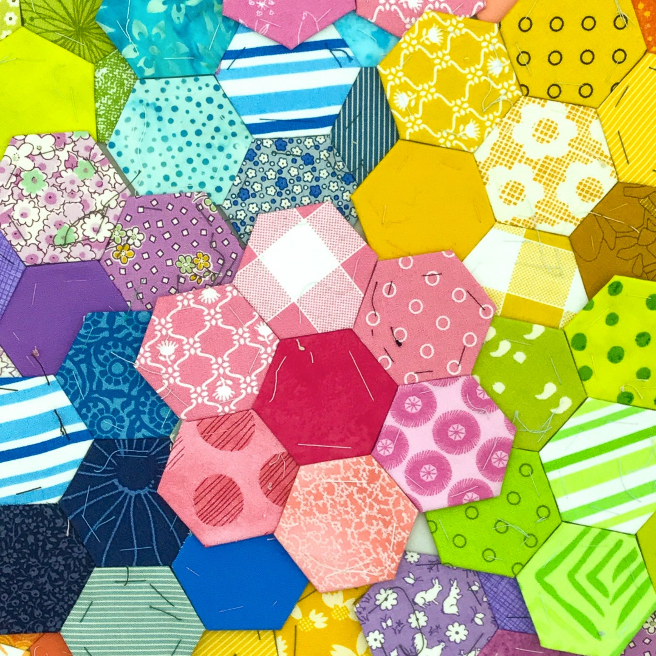 1" Hexagon Acrylic Template for English Paper Piecing/paper Pieces/epp ...