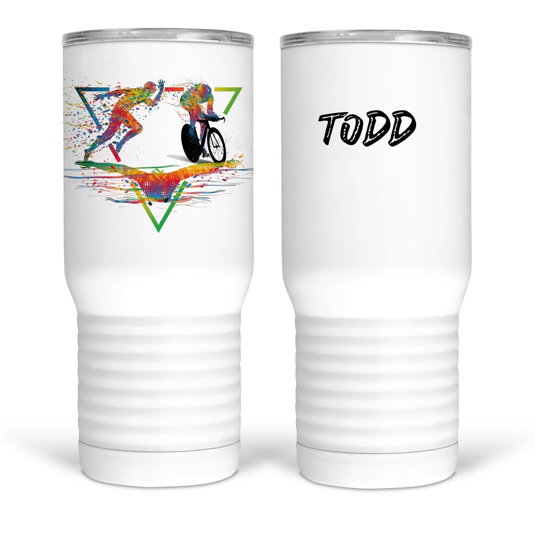 Triathlon/triathlete/mug/water Bottle/wine Tumbler/can Holder/insulated ...