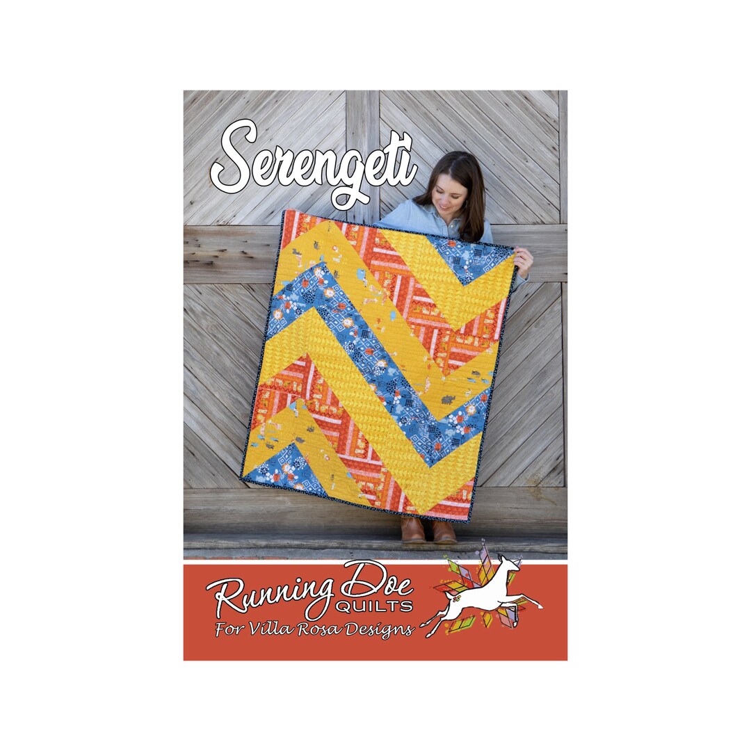 Serengeti Quilt Pattern by Running Doe Quilts for Villa Rosa Designs - Etsy