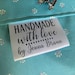 Cute Satin Labels/textile Labels/hang Tags/folded Tags/satin Tags ...
