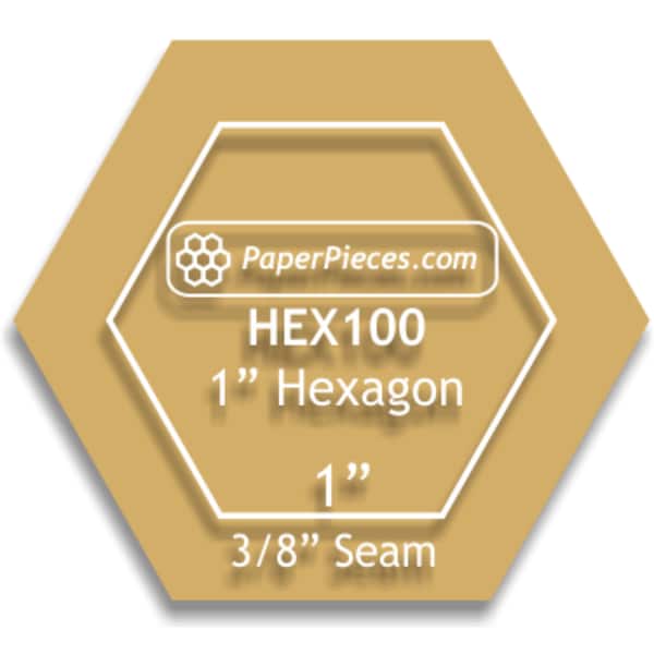 Hexagon Templates - Etsy