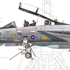 F-14D-170-GR Tomcat Fighter Squadron Thirty One "tomcatters" USS ...