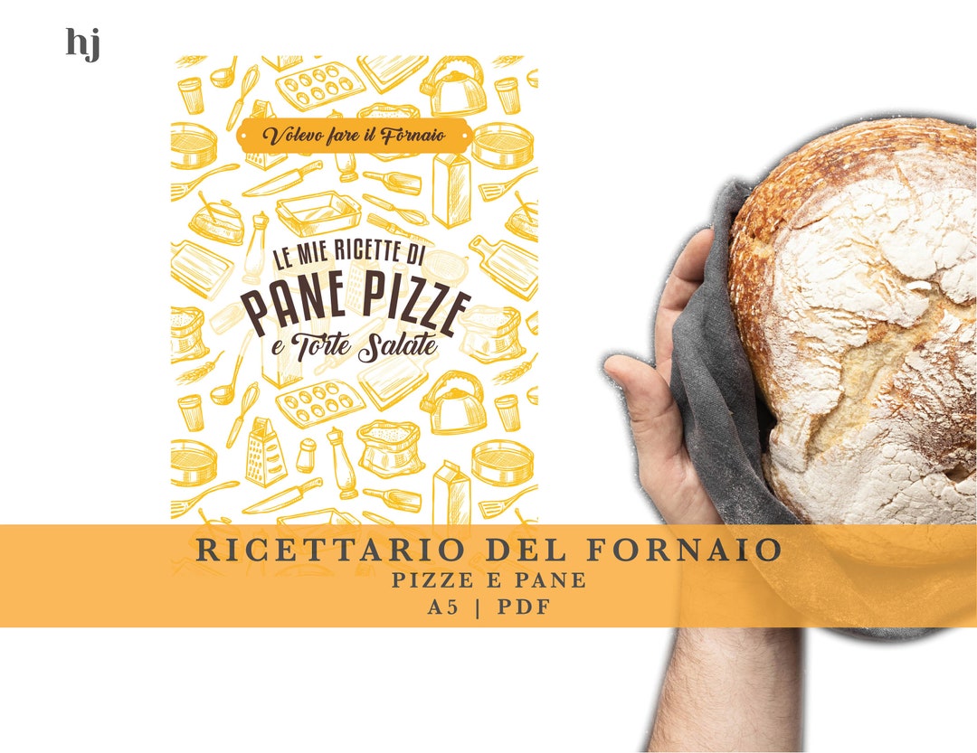 Recipe Book to Fill in Pizze Pane - Etsy