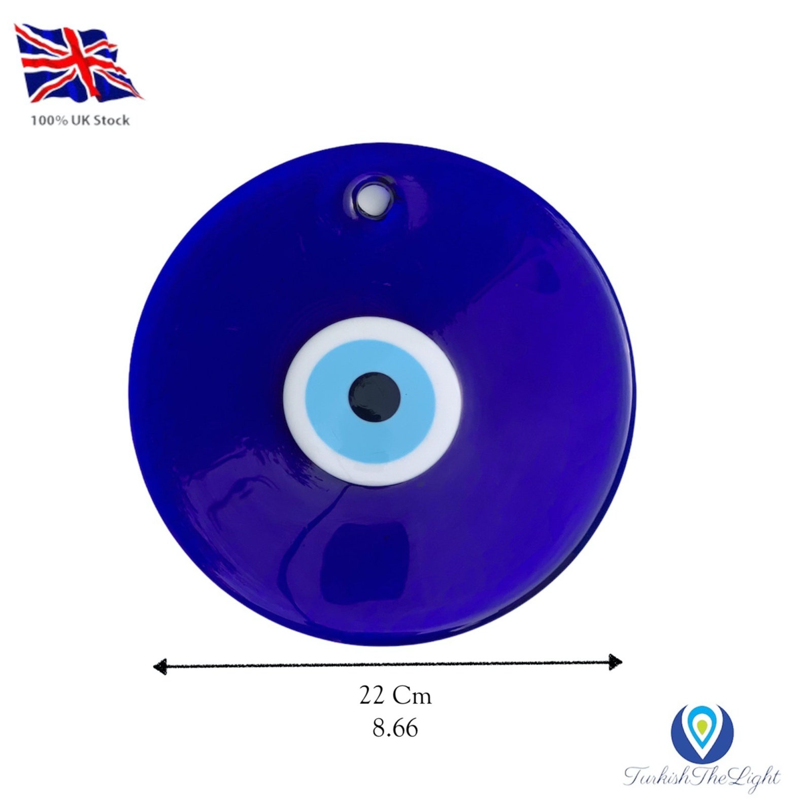 Large Size Turkish Evil Eye,lucky Eye and Protection Wall Hanging Home ...