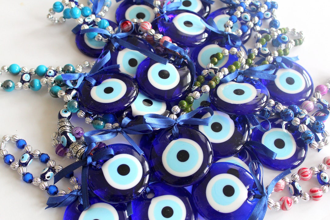 Turkish Evil Eye,5 Cm Lucky Eye and Protection Wall Hanging Home ...