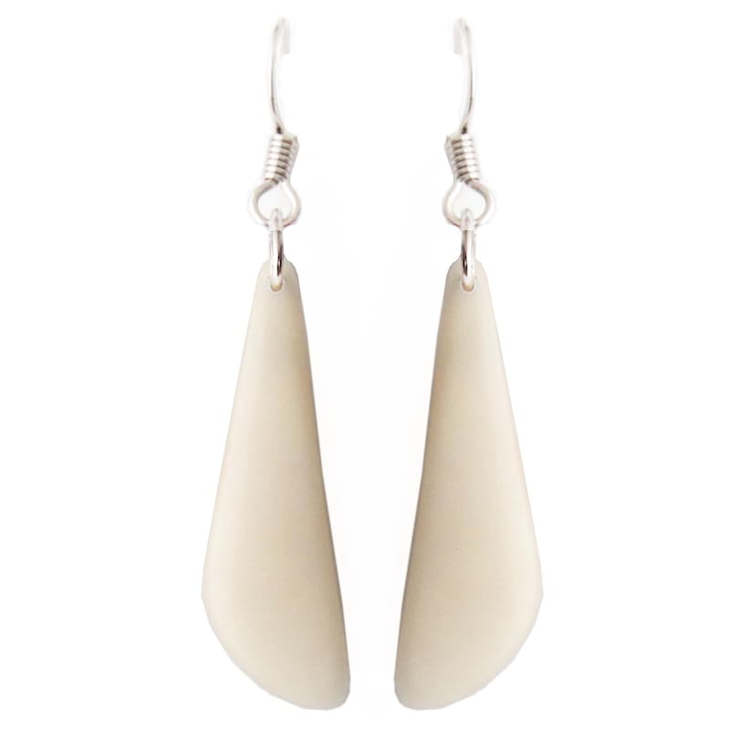 Ivory Tagua Nut Earrings - Etsy