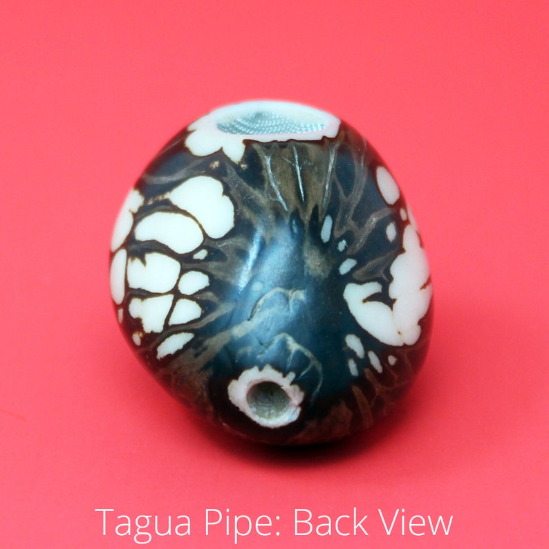 Tagua Pipe Handmade, Half Polished Finish, 100% Vegetable Ivory - Etsy