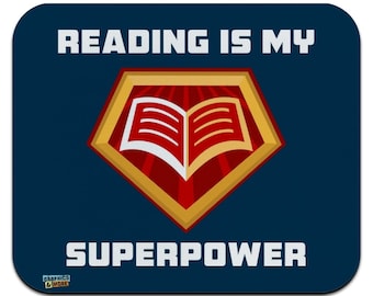 Reading is my superpower | Etsy