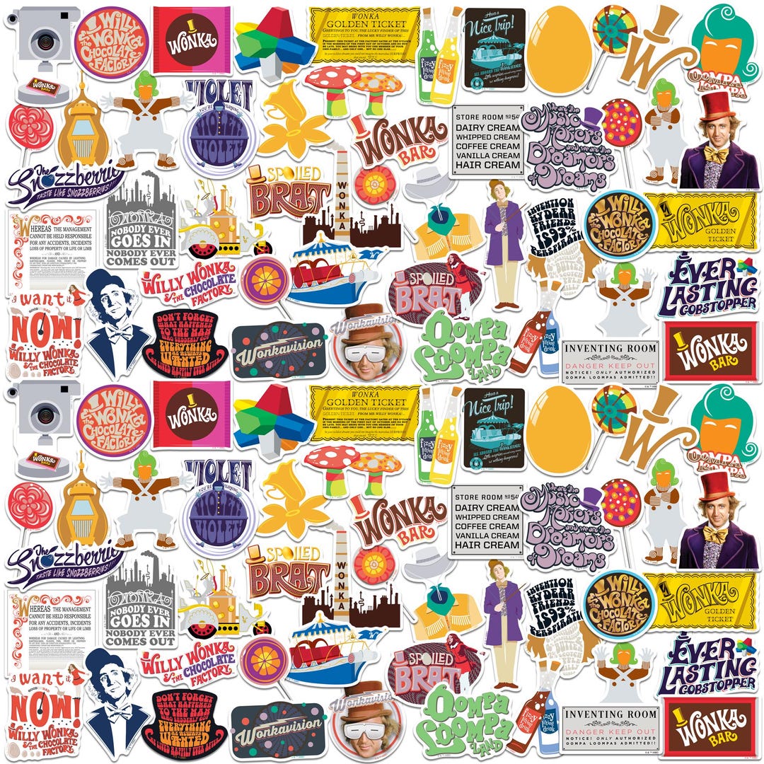 Willy Wonka and the Chocolate Factory Officially Licensed Deluxe Vinyl ...