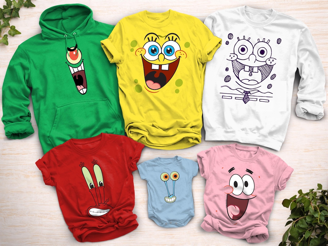 Spongebob Squarepants Family Matching Officially Licensed Character ...